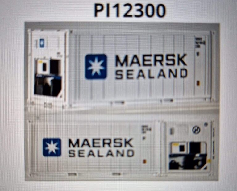 Kylcontainer 20ft ”Maersk Sealand” – Swedish Truck Models